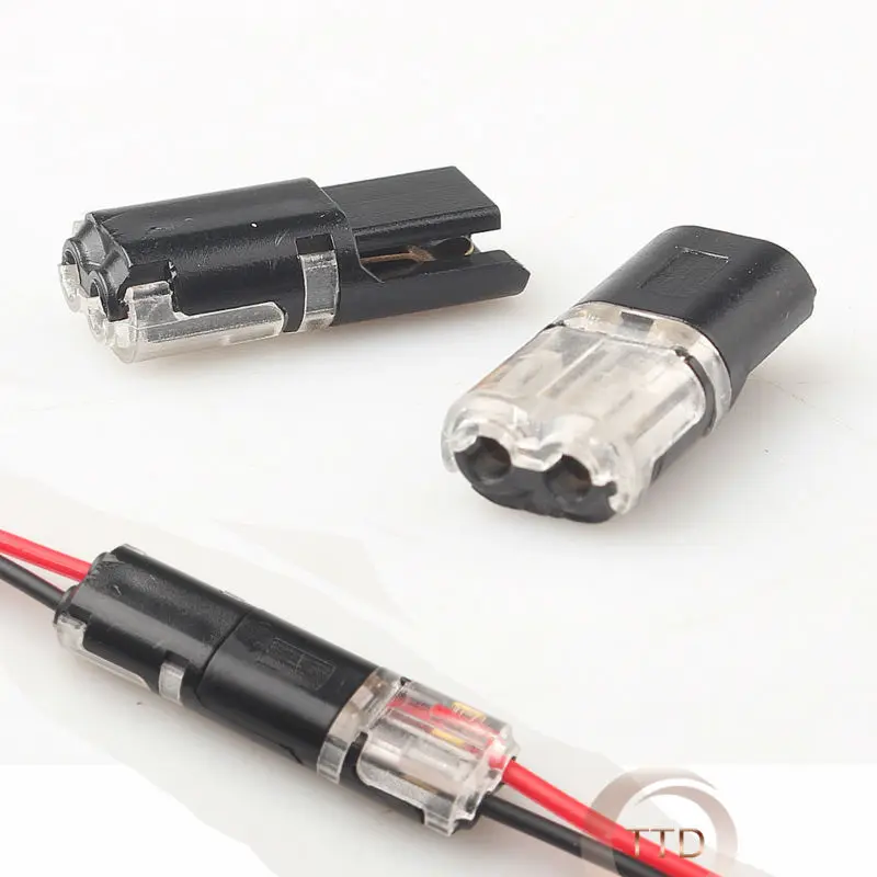 New 2019 Free Shipping 10pcs Black Scotch Lock Quick Splice 24-18 Awg ...