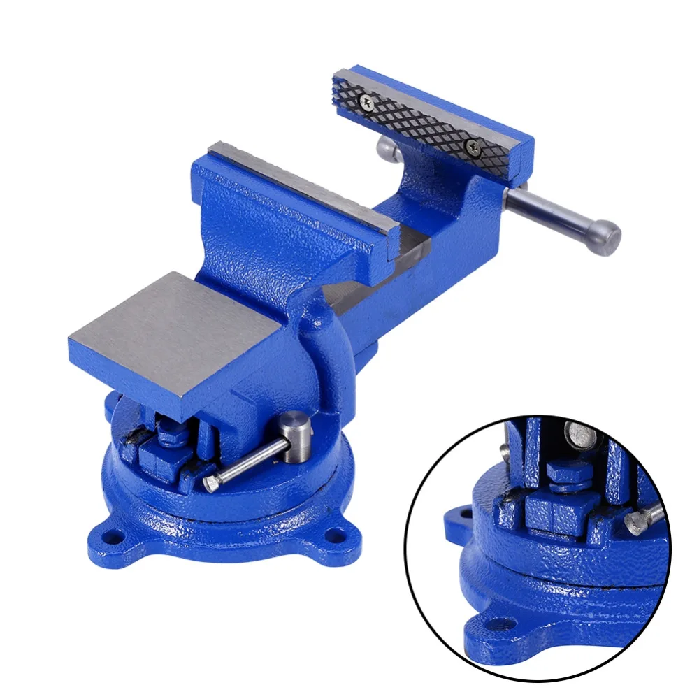 4inch 100mm Work Bench Vice Vise Workshop Clamp Engineer Jaw Swivel ...