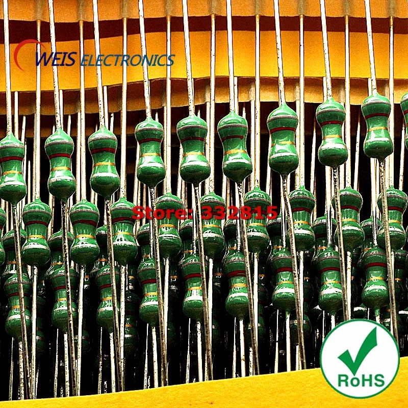 50PCS 1/2W Color Code Inductance 0410 39UH 390 Inductor Electronic ...