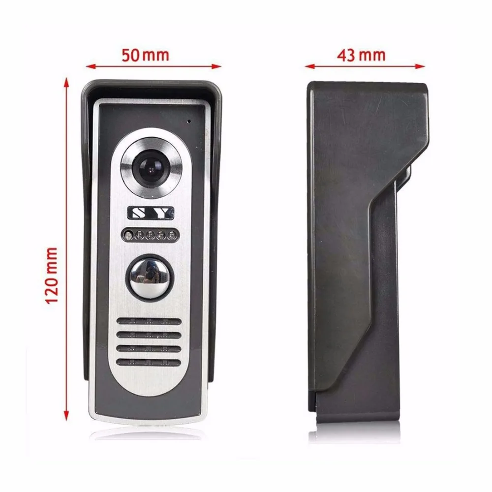 SYSD-Video-Door-Phone-Intercom-Video-Doorbell-Camera-Entrance-Machine ...