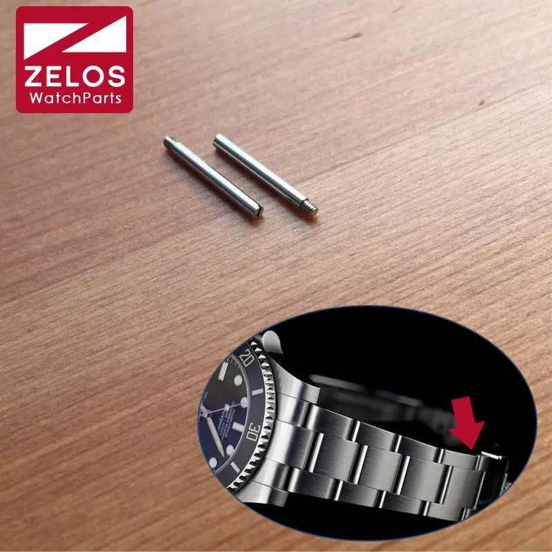 2pieces/set short watch Screw tube For RLX oyster Perpetual Sub mariner ...