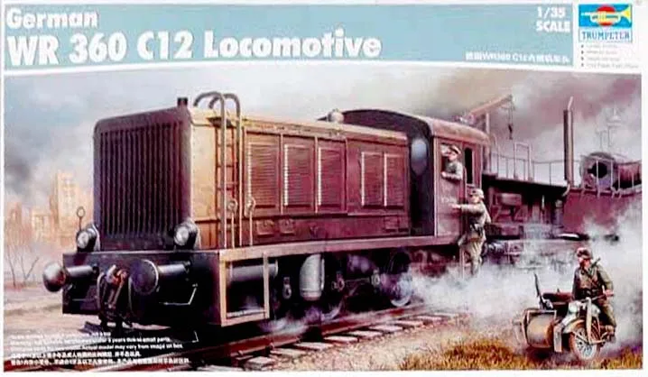 Trumpeter MODEL 1/35 SCALE military models #00216 German WR 360 C12 ...