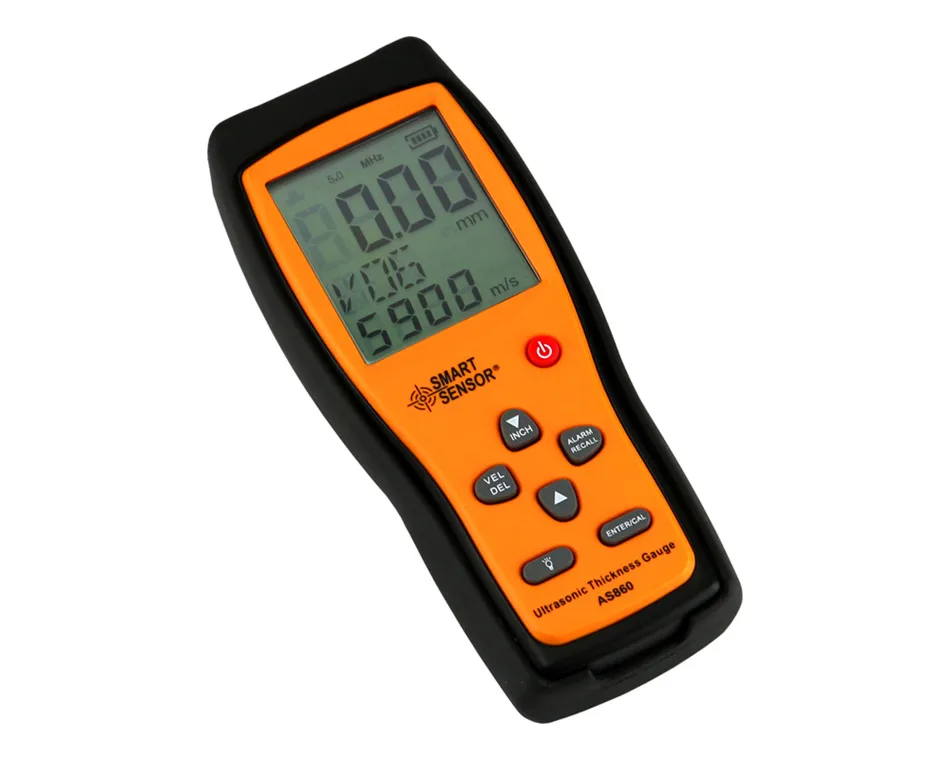 Smart Sensor Ultrasonic thickness gauge Digital sheet metal Measuring ...