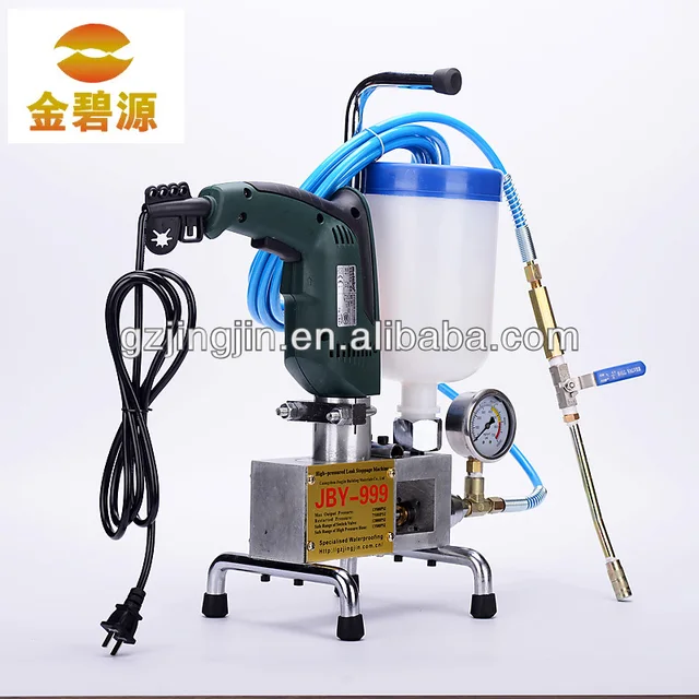 JBY999 High Pressure PU waterproofing injection machine for concrete ...