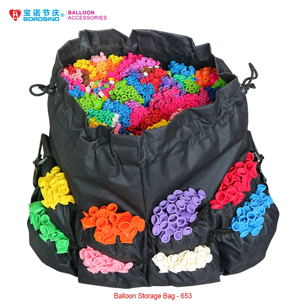 B653 Black Balloon Storage Bag Twisting Balloon Bag-in Ballons ...