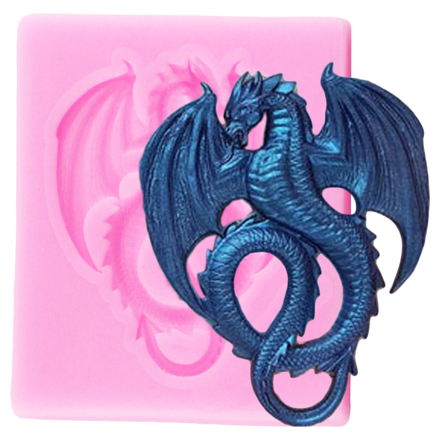 3d Dragon Silicone Mold Cake Fondant Molds Diy Party Cake Decorating ...