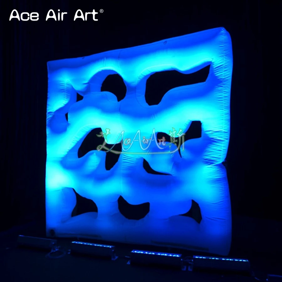 Creative And Novelty Design Wall Inflatable Led Cloud Wall,dragon ...