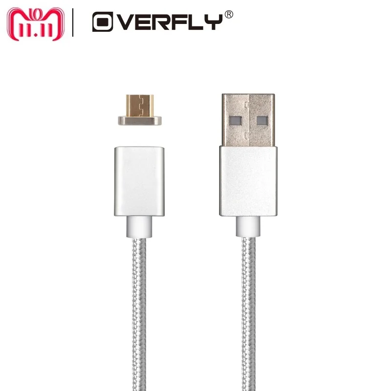 Overfly Cable magnético tipo C Cable Micro USB Cables 1M cargador de ...