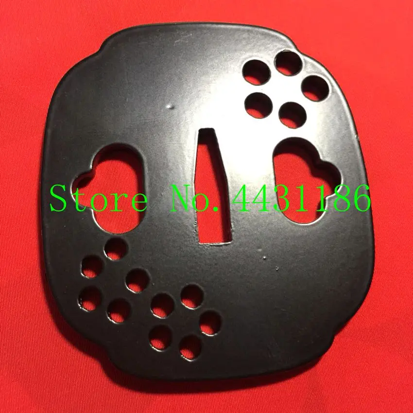 Diy Tsuba Hand Guard Iron Sword Fitting For Japanese Samurai Sword ...