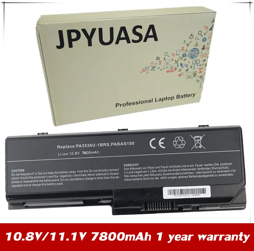 XINbox PA3536U 1BRS de batería para Toshiba Satellite Pro, PA3537U 1BAS ...
