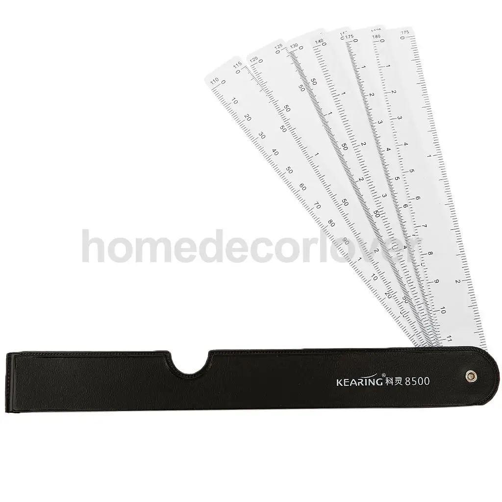 Aliexpress.com : Buy Foldable Fan Reduction Scale Ruler with 6 Blades ...
