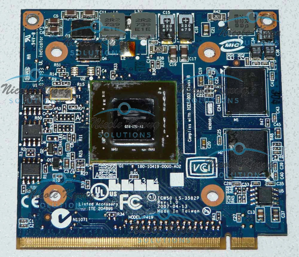 Tarjeta gráfica VGA para Acer Aspire, tarjeta de vídeo de 8400M, GS ...