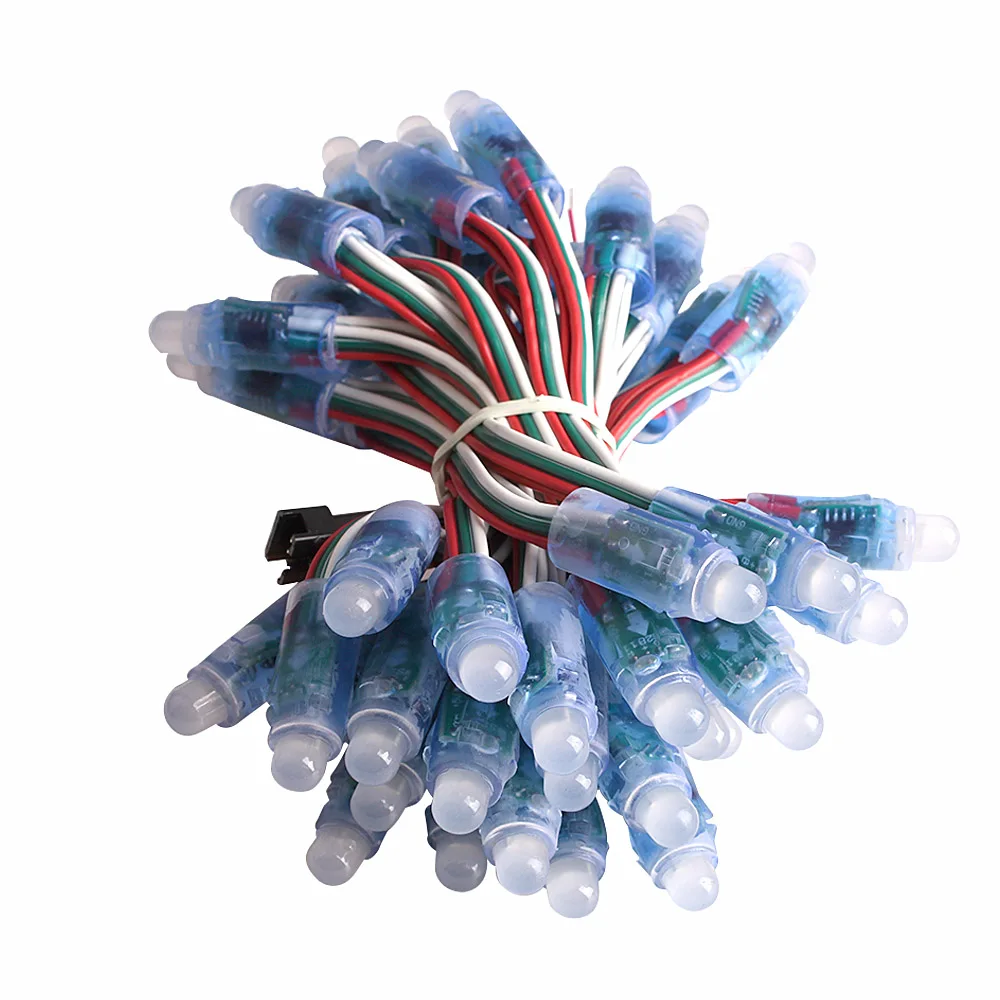 WS2811 LED Pixel Module Full Color DC 5V Waterproof IP68 RGB Digital ...