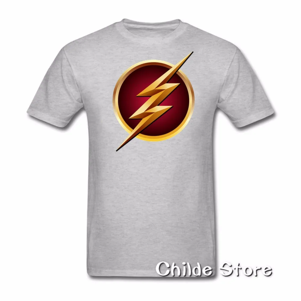 2018Comic America the Flash LOGO Super Hero T Shirt Superman Batman ...