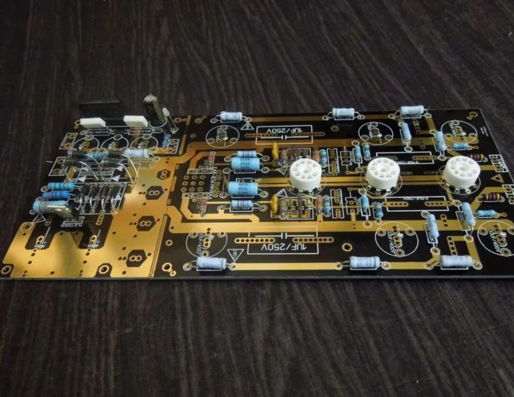 Великобритания ear834 мм RIAA Ламповый фонокорректор стерео усилитель ...