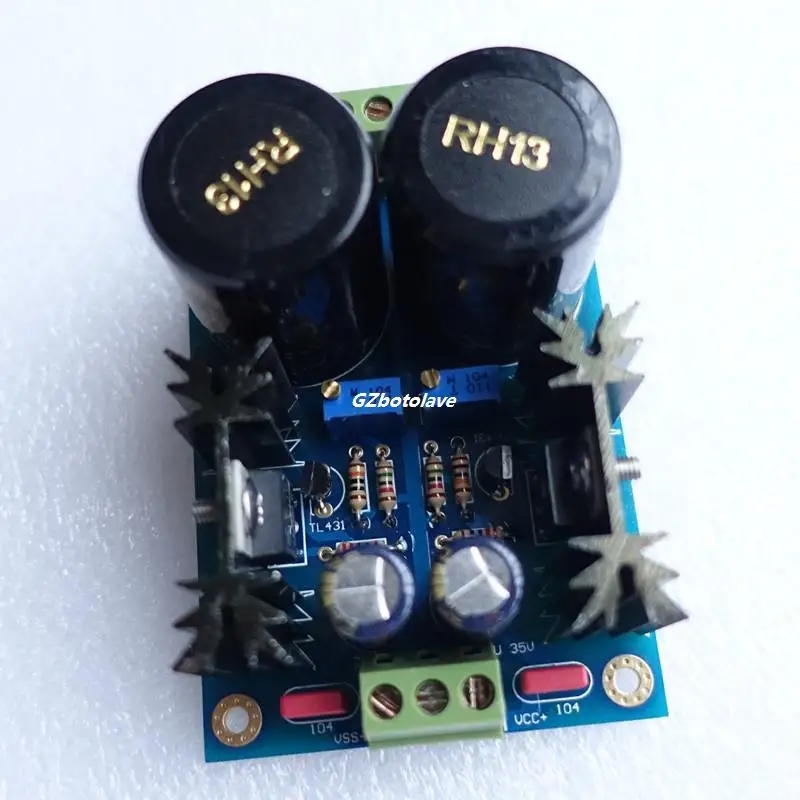 LM317 LM337 + TL431 усилитель высокой точности малошумящий линейный ...