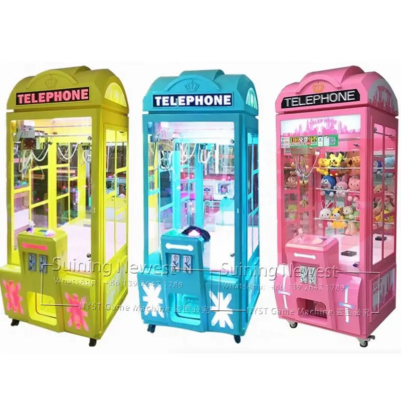 2019 New Adults Kids Amusement Device Token Coin Operated Dolls Gift ...