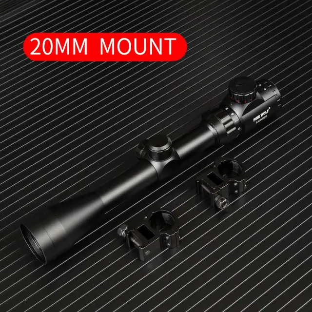 Fire Wolf 3-9x40 EG Riflescope Hunting Scope Outdoor Reticle Sight ...