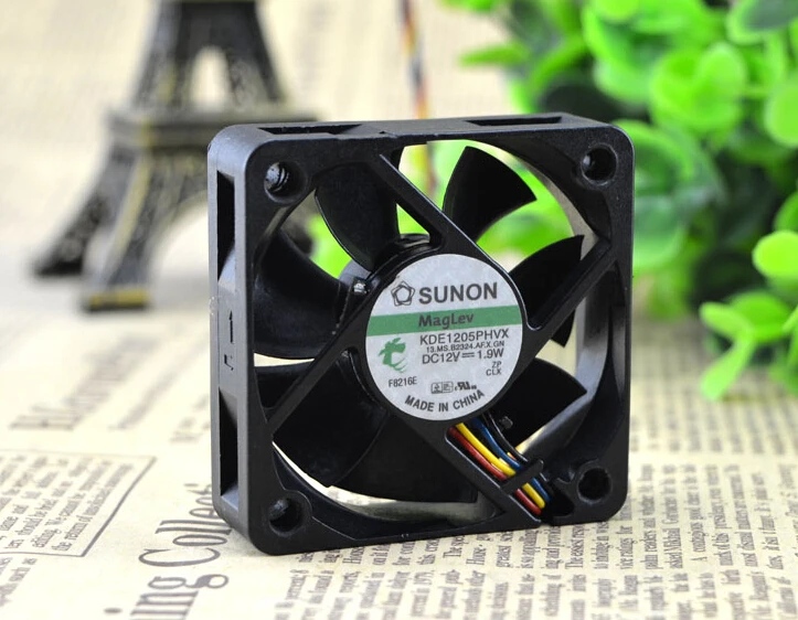 KDE1205PHVX 5CM 50*50*15 12v1.9W 4pin PWM Large air cooling fan ...