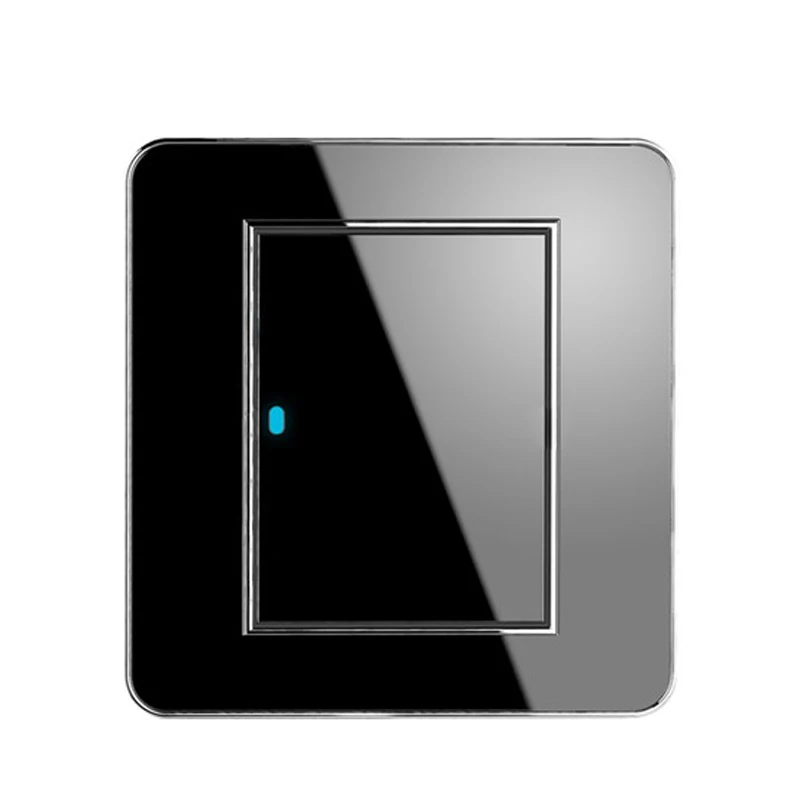 New Arrival 1 Gang 1 Way Random Click Push Button Wall Light Switch ...