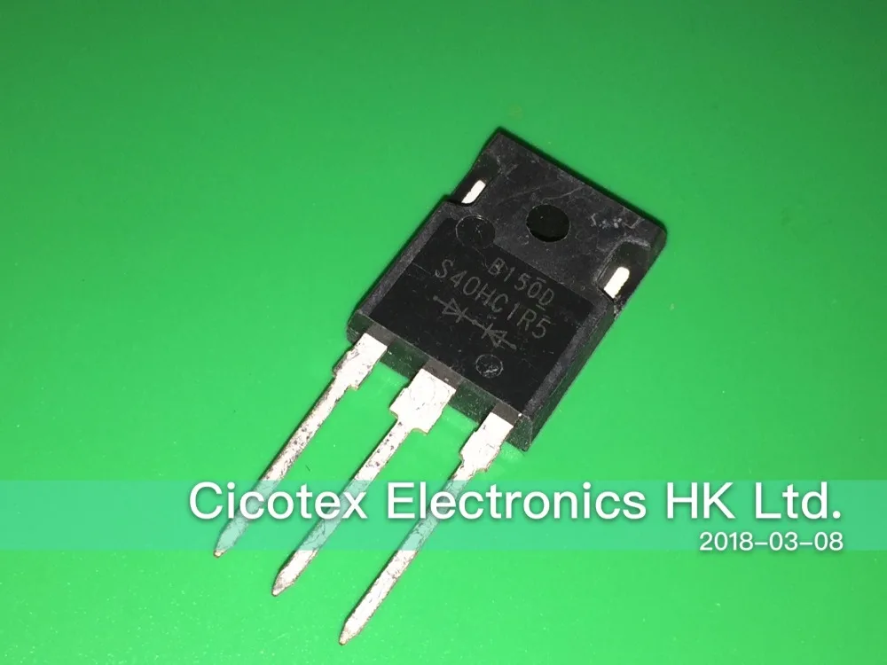 3 pçs/lote S40HC1R5 TO3P RETIFICADORES SCHOTTKY DIODE SBD TO247 S40HC1 ...