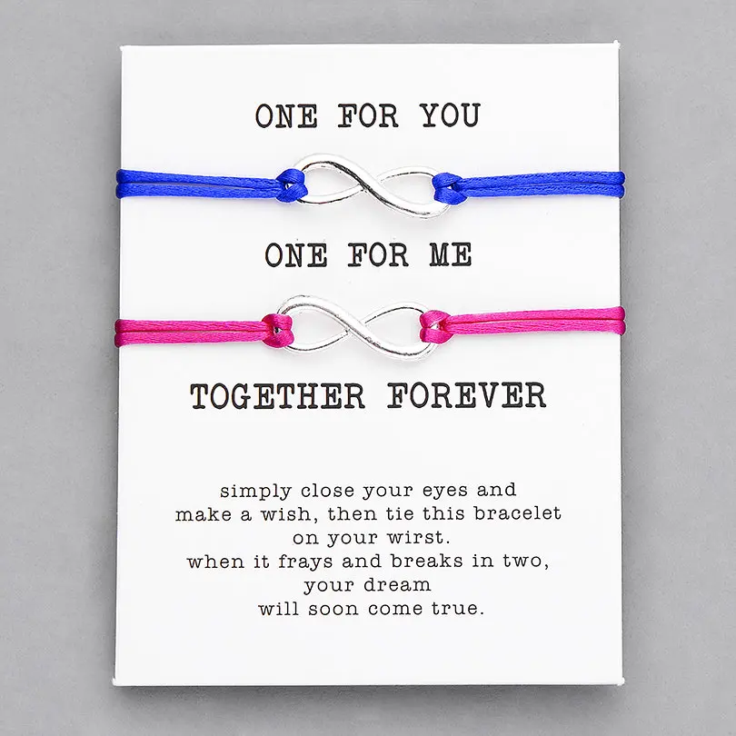 Eternity Bracelets for Couples - Couple-Bracelet-Shop.com