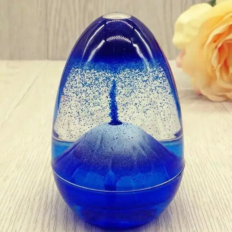 Movement Liquid Hourglass Creative Volcano Oil Sandglass Home Decor ...