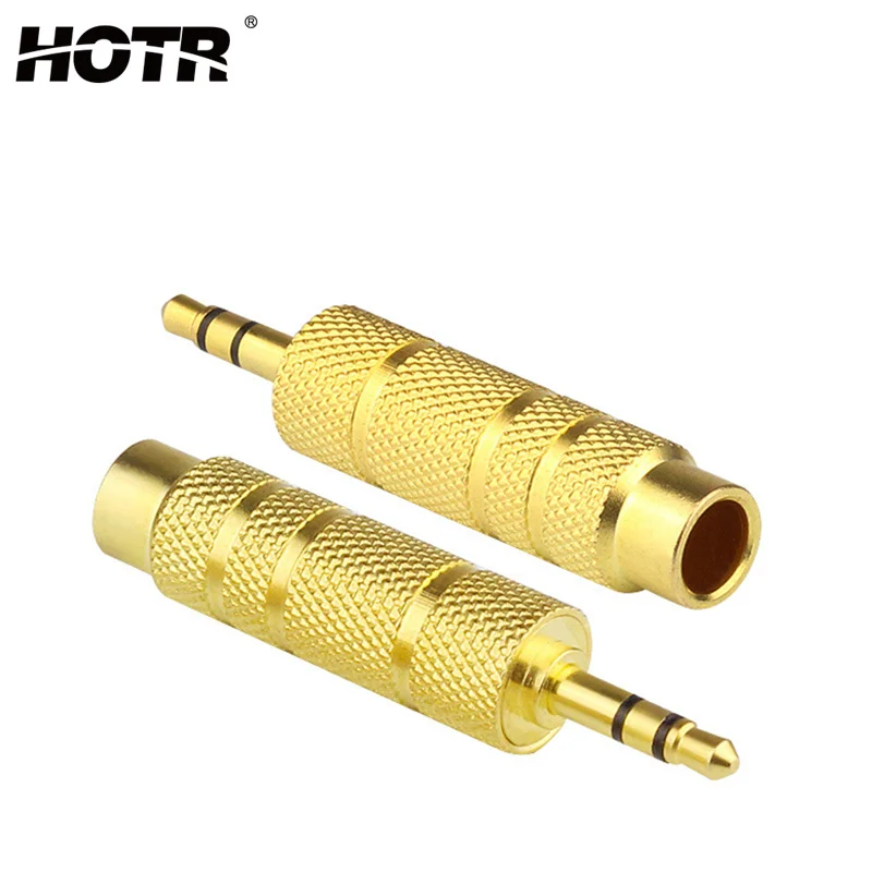 Microphone Mic Adapter 3.5mm Male to 6.5mm Female Audio Aux Cable ...