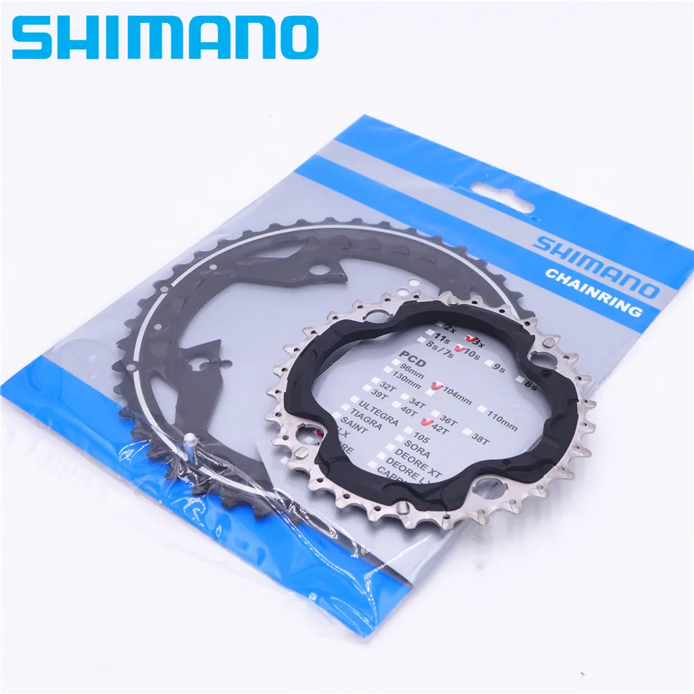 SHIMANO Deore FC M610/M6000 Crankset Original Chainring 42/32T/40T/30T ...