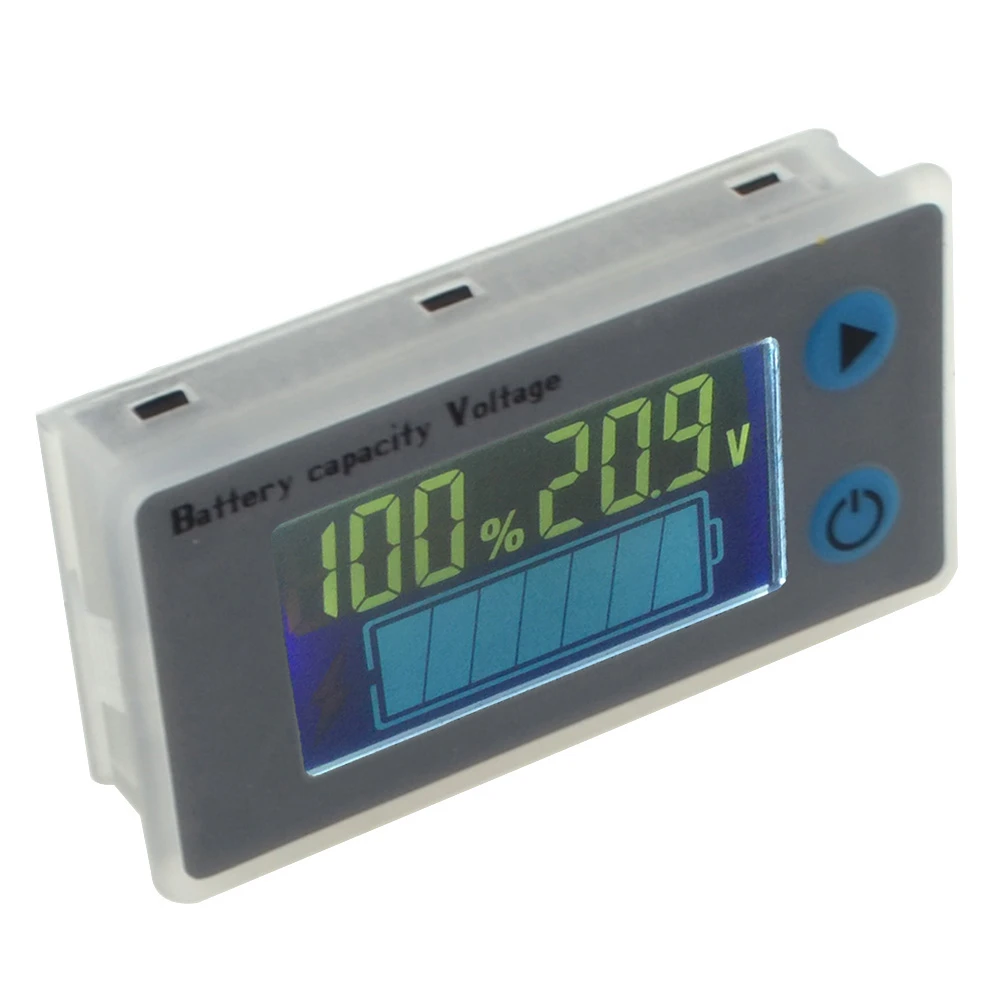 Dc10-100v Lcd Acid Lead Lithium Battery Capacity Indicator Digital ...