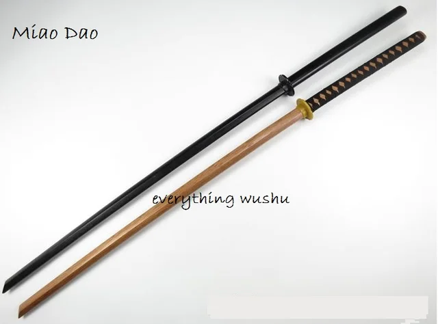 Wooden Miao Dao Cosplay Wushu Swords Hardwood MiaoDao-in Martial Arts ...