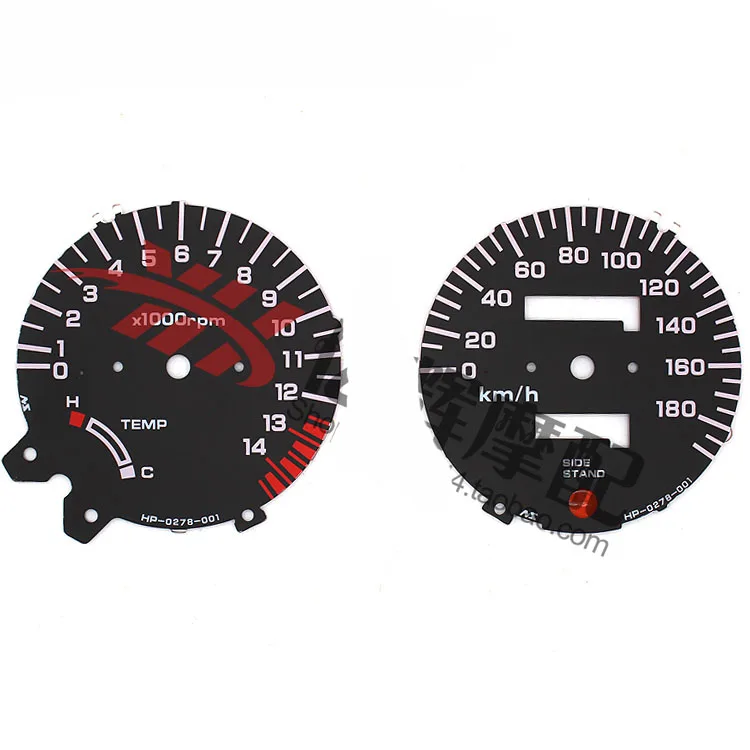 CB400 92 94 motorcycle speedometer gauge faceplate|cb400|speedometer ...