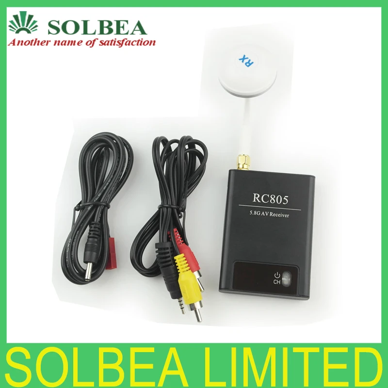 1pc Boscam FPV 5.8GHz 5.8G 8CH 200mW AV Wireless Video Audio Receiver ...