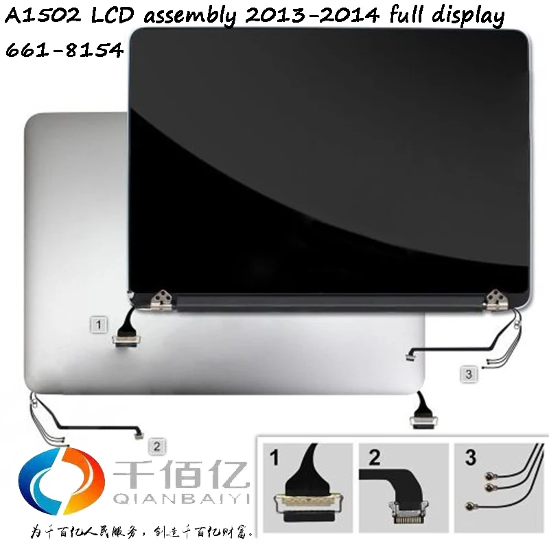 Original A1502 LCD assembly 2013 2014 for Macbook pro retina 13' full ...