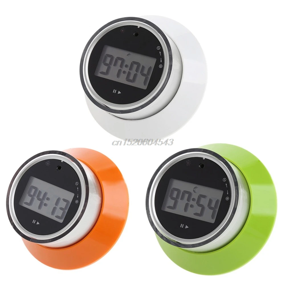 Digital Timer LCD Kitchen Portable Round Magnetic Countdown Alarm Clock ...