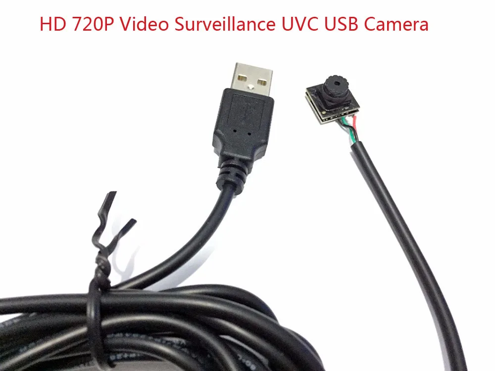 720P HD Video Surveillance UVC USB Camera mini usb Camera module CCTV ...