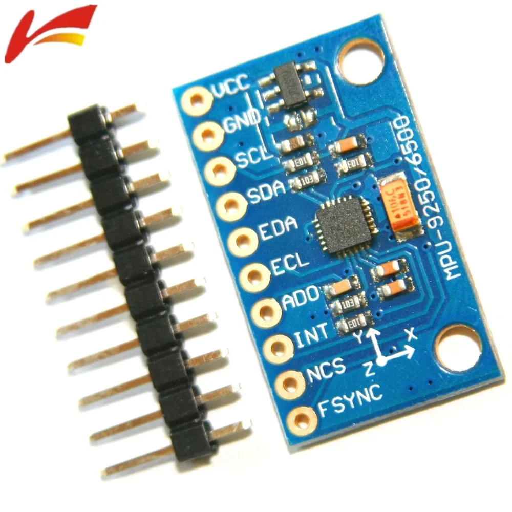 1set Spi Iic I2c Gy 9250 Mpu 9250 Mpu 9250 9 Axis Attitude Gyro Accelerator Magnetometer Sensor