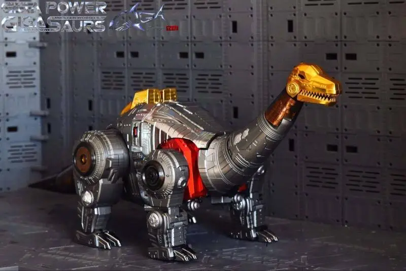 GigaPower GP HQ-01R HQ01R Superator Grimlock Dinobots хромированная версия