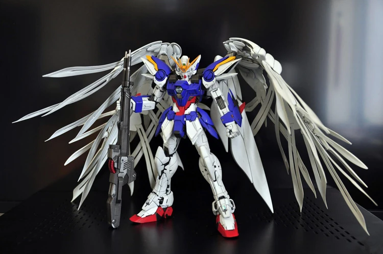 Free shipping Action figure Robot anime assembled Gundam Toy 1:100 fly ...