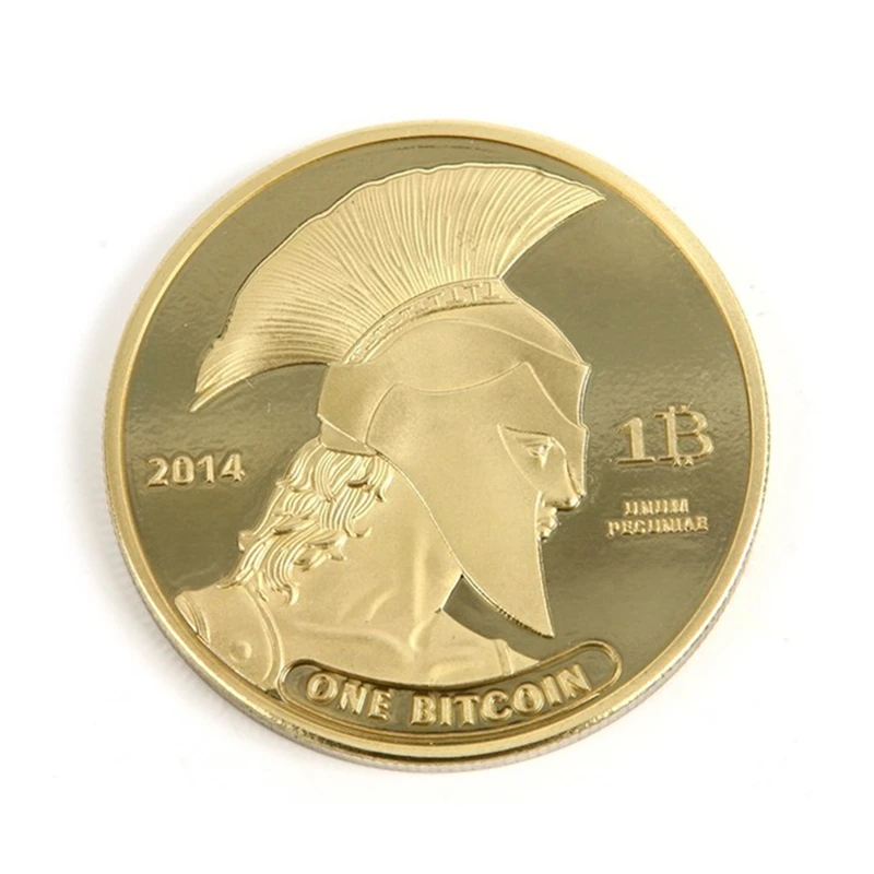 2015 Popular Titan One Bitcoin Gold Plated Coin Internet Theme America ...