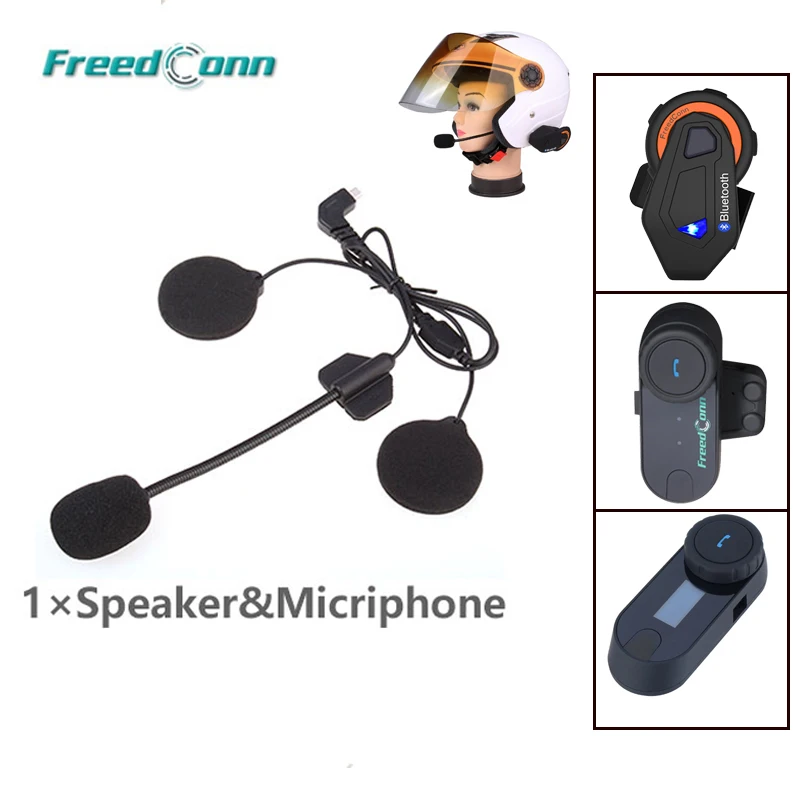 Motorcycle-Helmet-BT-Intercom-Accessories-Mini-Usd-Earphone-Microphone ...