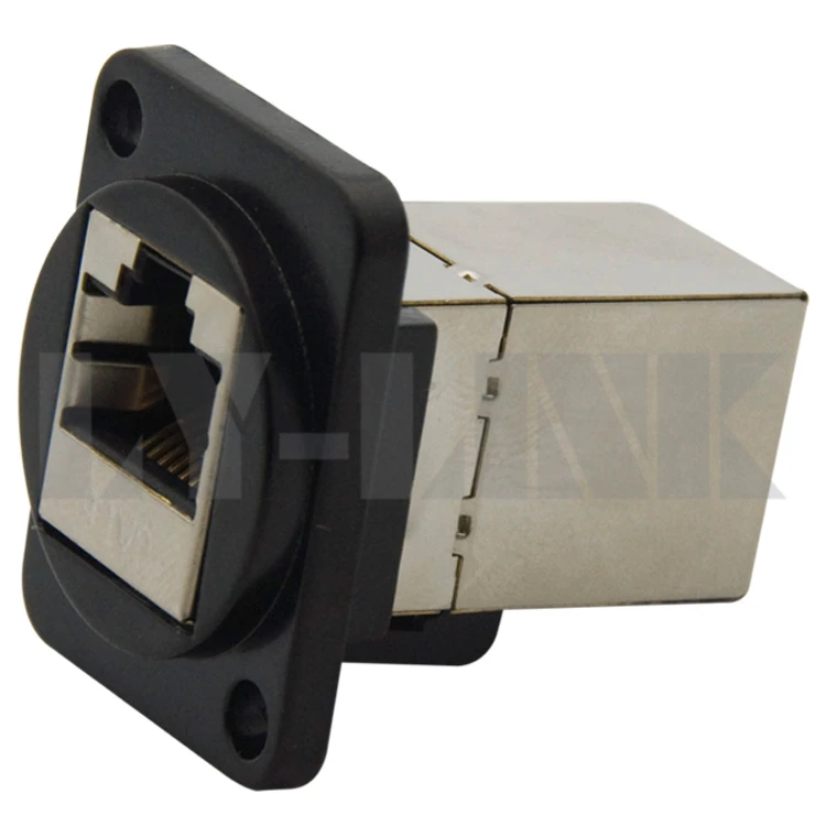 D type metal CAT6 RJ45 with copper shield|cat6 rj45|cat6 shielded ...