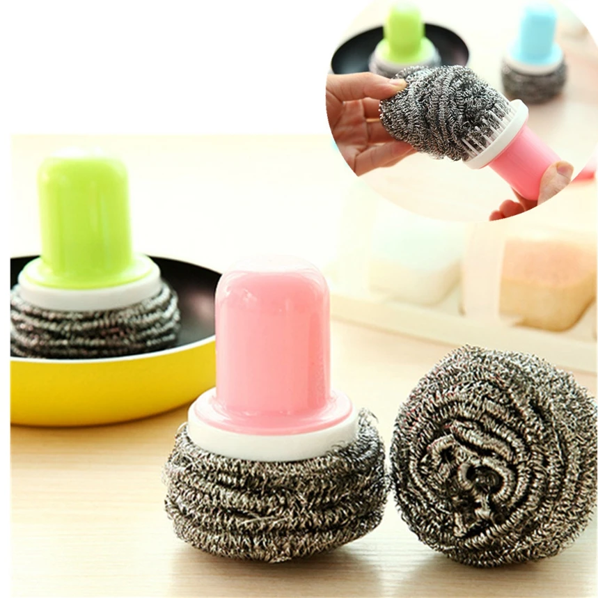 Aliexpress.com : Buy New Arrive Steel Wire Brush Steel Wire Ball ...