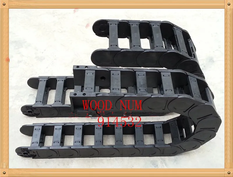 45*75mm Open Cable Drag Chain Wire Carrier Towline/ Cable Carrier ...