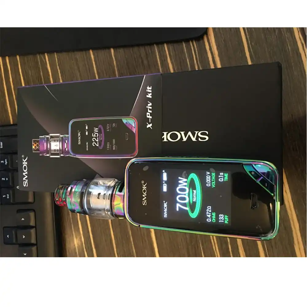 Original SMOK X PRIV Kit Electronic Cigarette 225W X PRIV Box Mod with ...