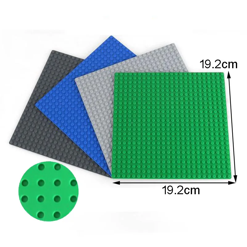 Brick Figure | Baseplate | Blocks - 4 Small 24 19 19c'm Diy Moc ...