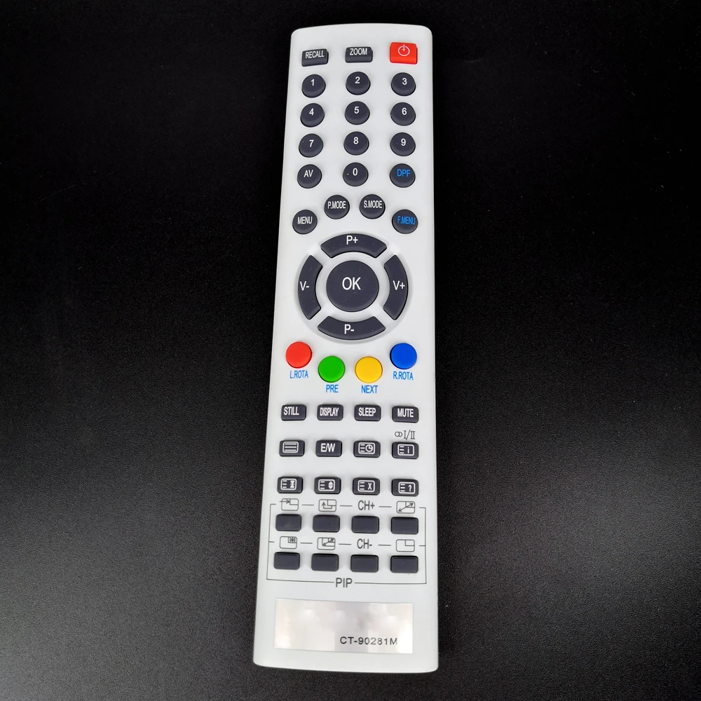 New Original CT 90281M For Toshiba TV Remote control Fernbedienung ...