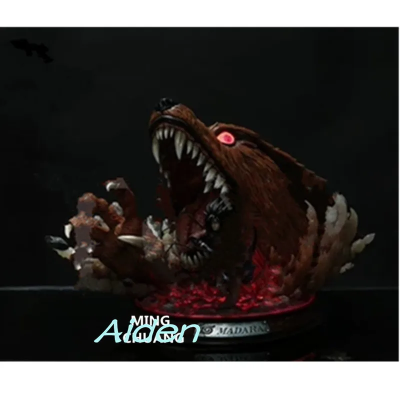 23" Statue NARUTO Bust Bijuu Full-Length Portrait Uchiha Madara LED GK ...