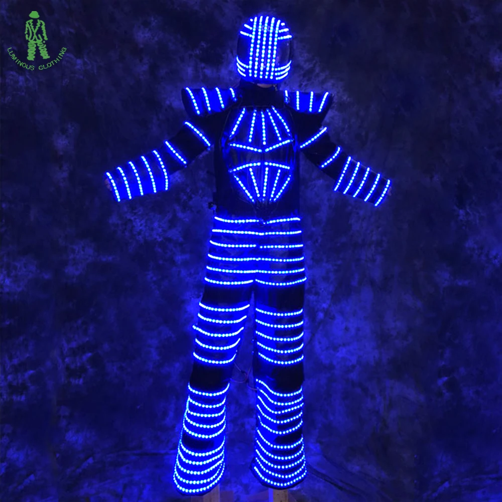 Disfraz de Robot LED, ropa LED, trajes de luz, trajes de Robot LED ...