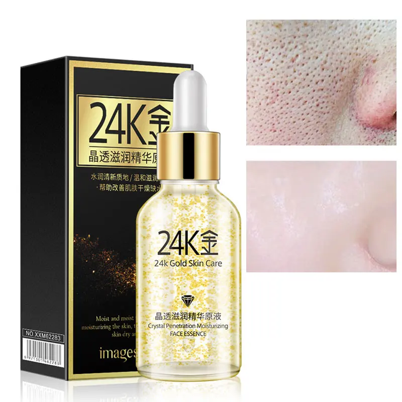 24k Gold Face Serum Collagen Essence Anti Aging Anti Wrinkles Face Skin